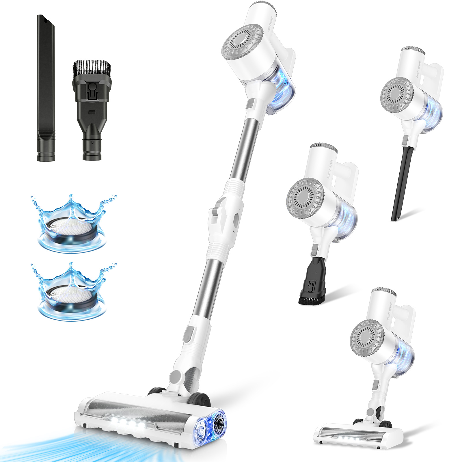 Aspiradora Escoba sin cable Prettycare W400 » Michollo.com