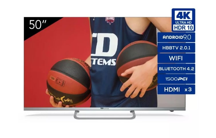 Televisión 50" 4K TD Systems con SmartTV » Michollo.com