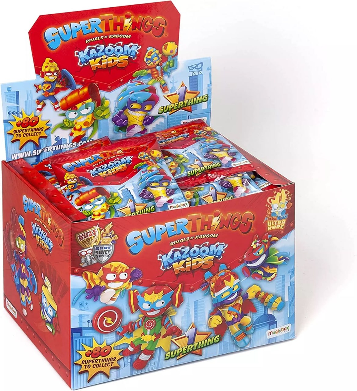 Caja 50 Superthings Kazoom Kids » Michollo.com