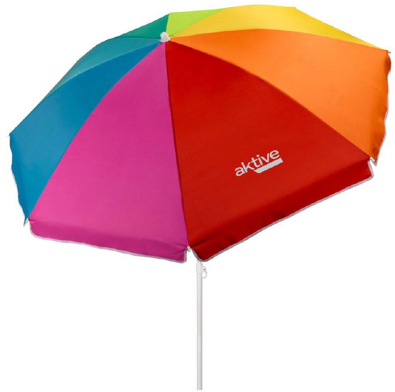 Sombrilla de playa Aktive 180cm + funda » Michollo.com