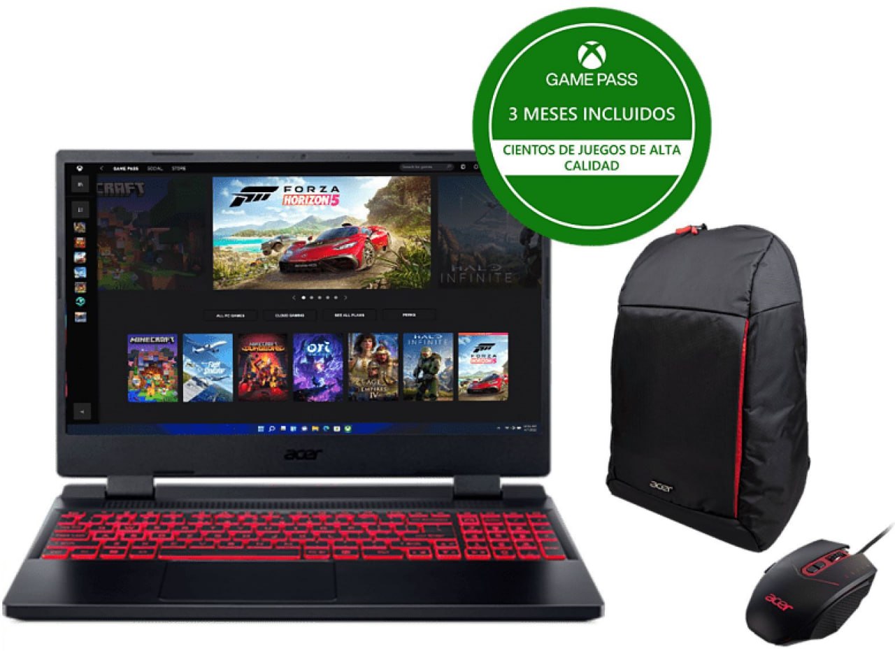 Portátil gamer Acer i5 12gen 16GB 1TB RTX3060 Win11 » Michollo.com