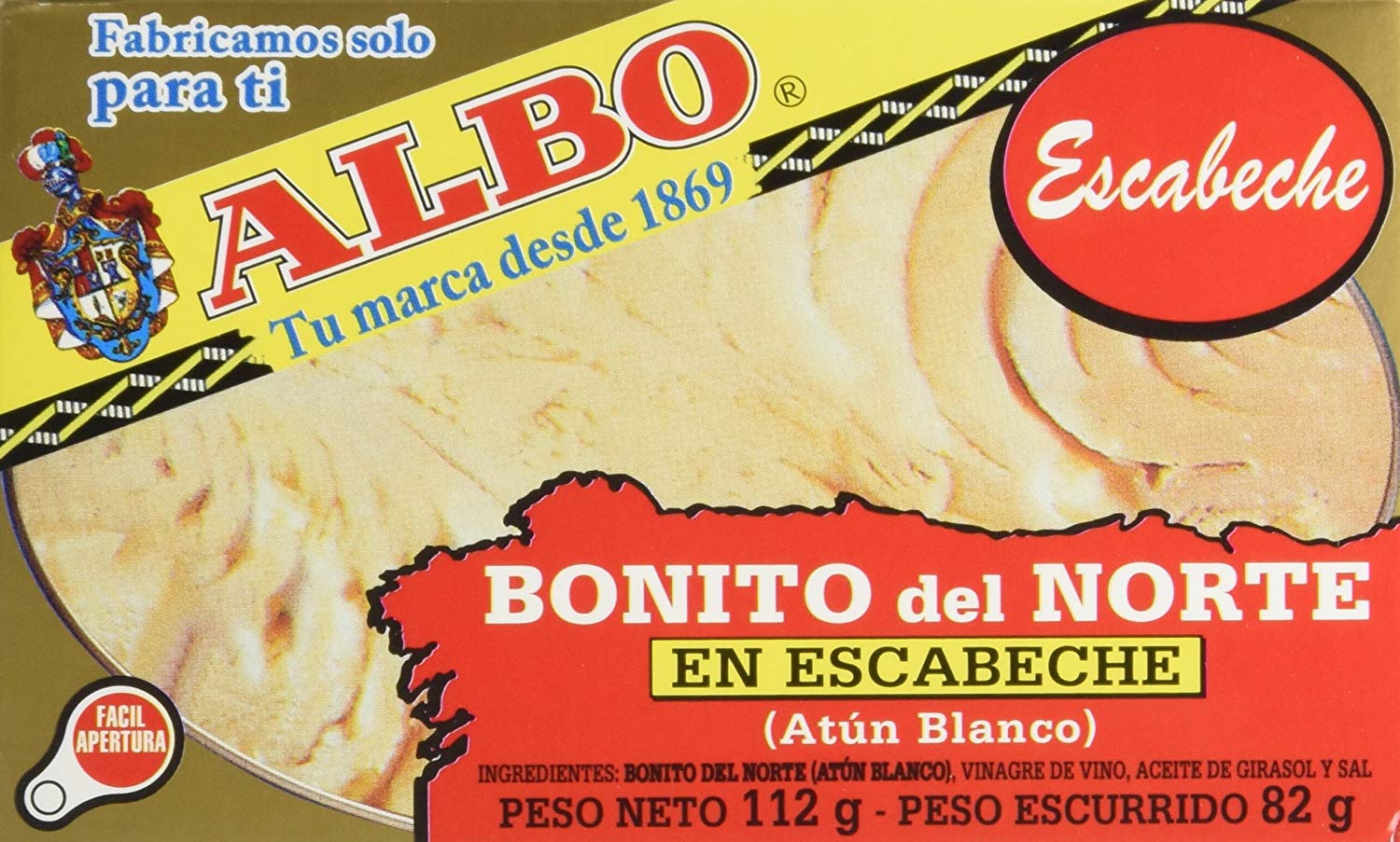Pack de 4 latas de Bonito del norte Albo solo 7,8€ » Michollo.com