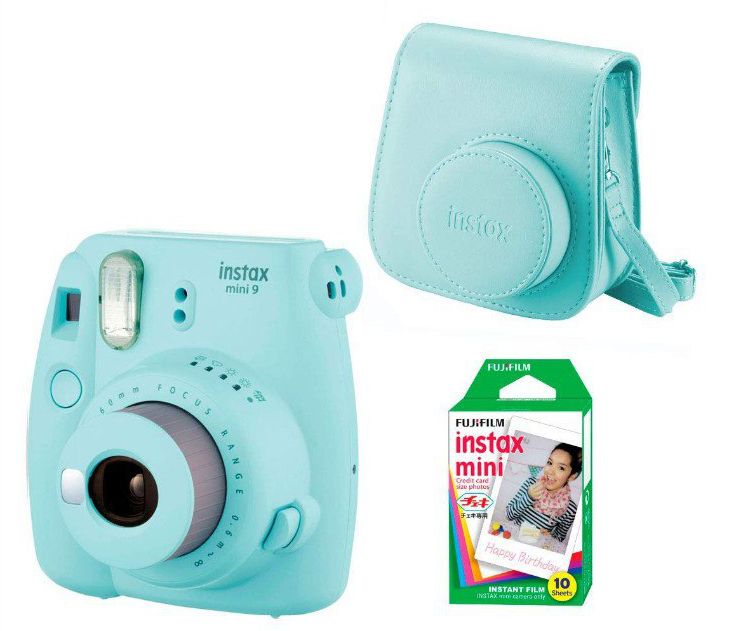 Kit Fujifilm Instax Mini 9 con Funda y 10 Películas solo 41,9 ...